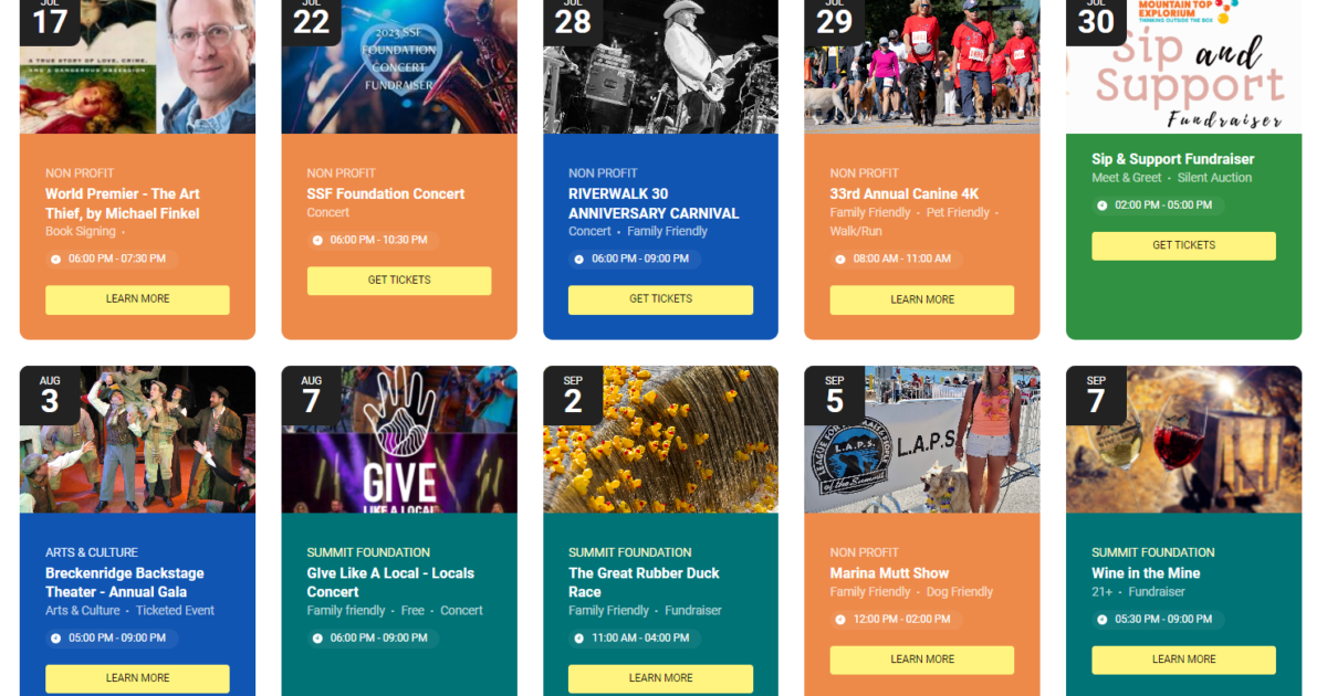 The Summit Foundation | Summit Foundation Event Page